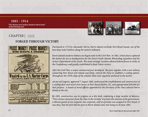 100 Years of Making Marines - the book